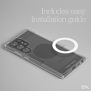 Case-Mate MagSafe Ring / Sticker - Universal Magnetic Conversion Kit For iPhone 16 Pro Max/15 Pro Max/14 Pro/ 13/ Pixel 9/ S25 Ultra/ S24 and more - Compatible with MagSafe Accessories - 2 Pack, White