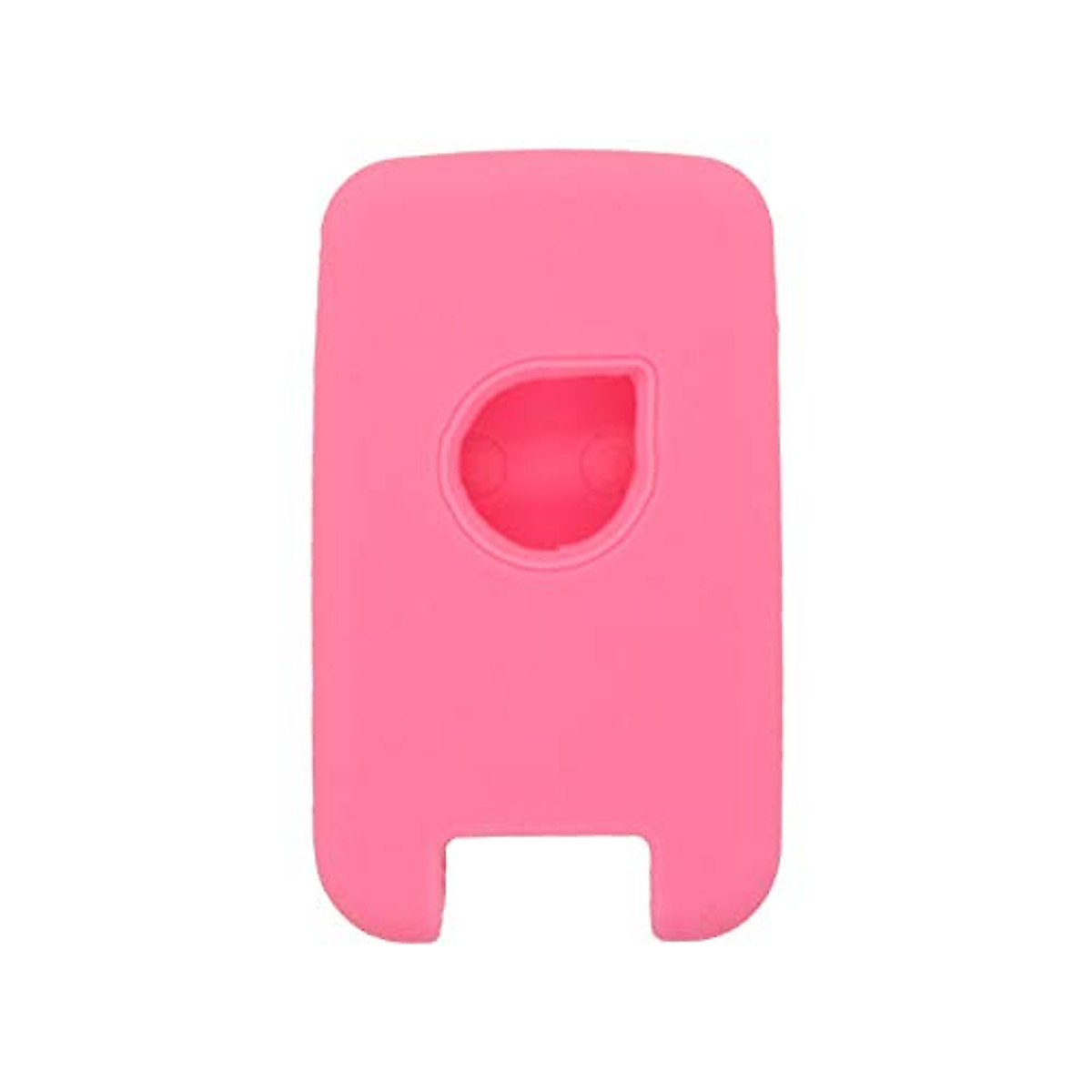 SEGADEN Silicone Cover Protector Case Holder Skin Jacket Compatible with VOLVO 6 Button Smart Remote Key Fob CV4782 Pink