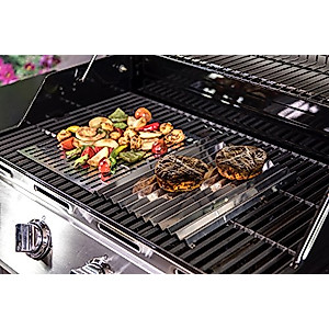 Char-Broil Reusable Stainless Steel Toppers- 2 Pack