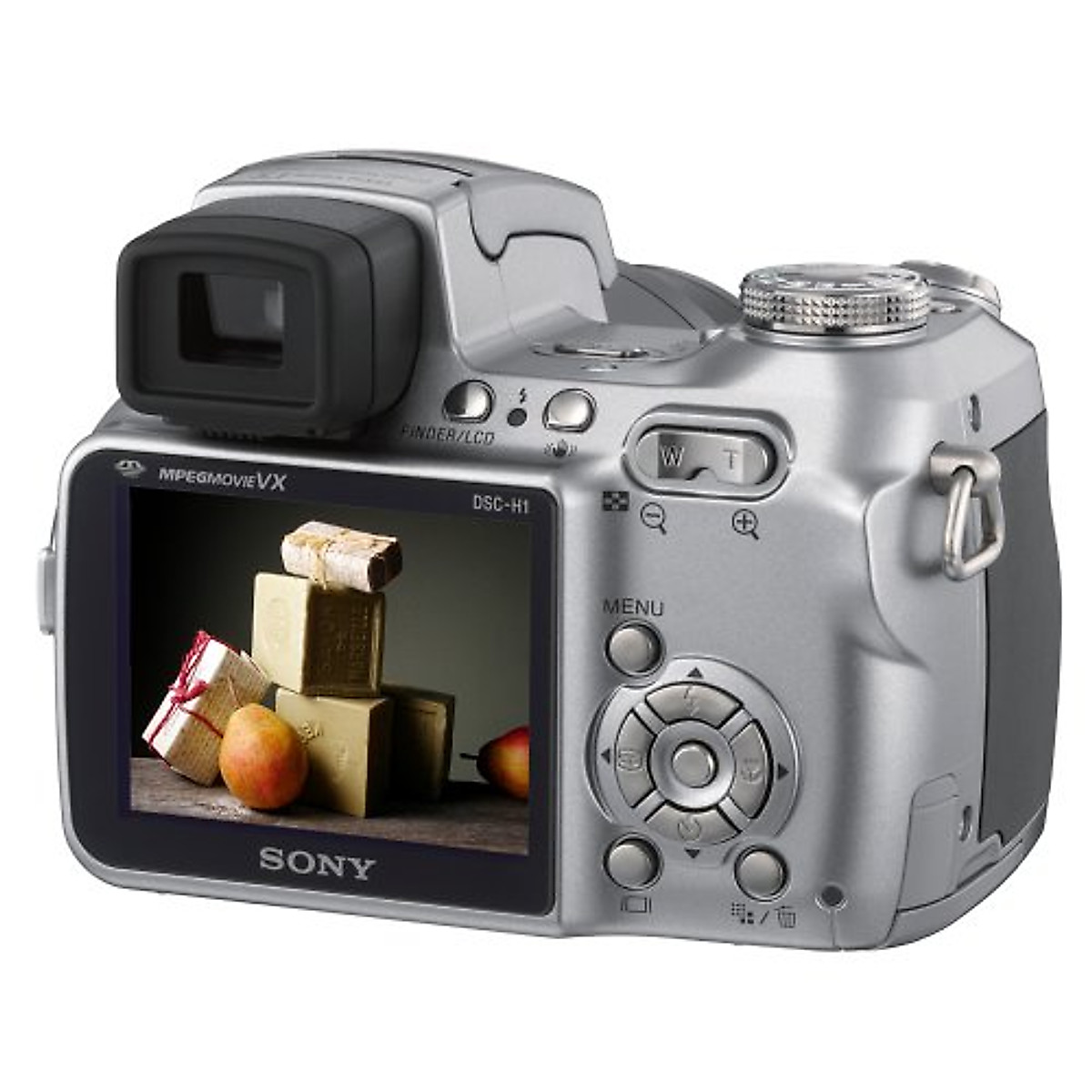 Sony Cybershot DSCH1 5.1MP Digital Camera with 12x "Steady Shot" Zoom (Discontinued by Manufacturer)