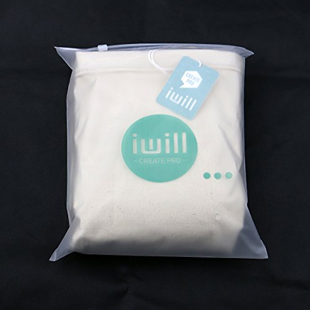 Large Canvas Soft Bedding, Garment Storage Organizer Bag for Wardrobe, Beige