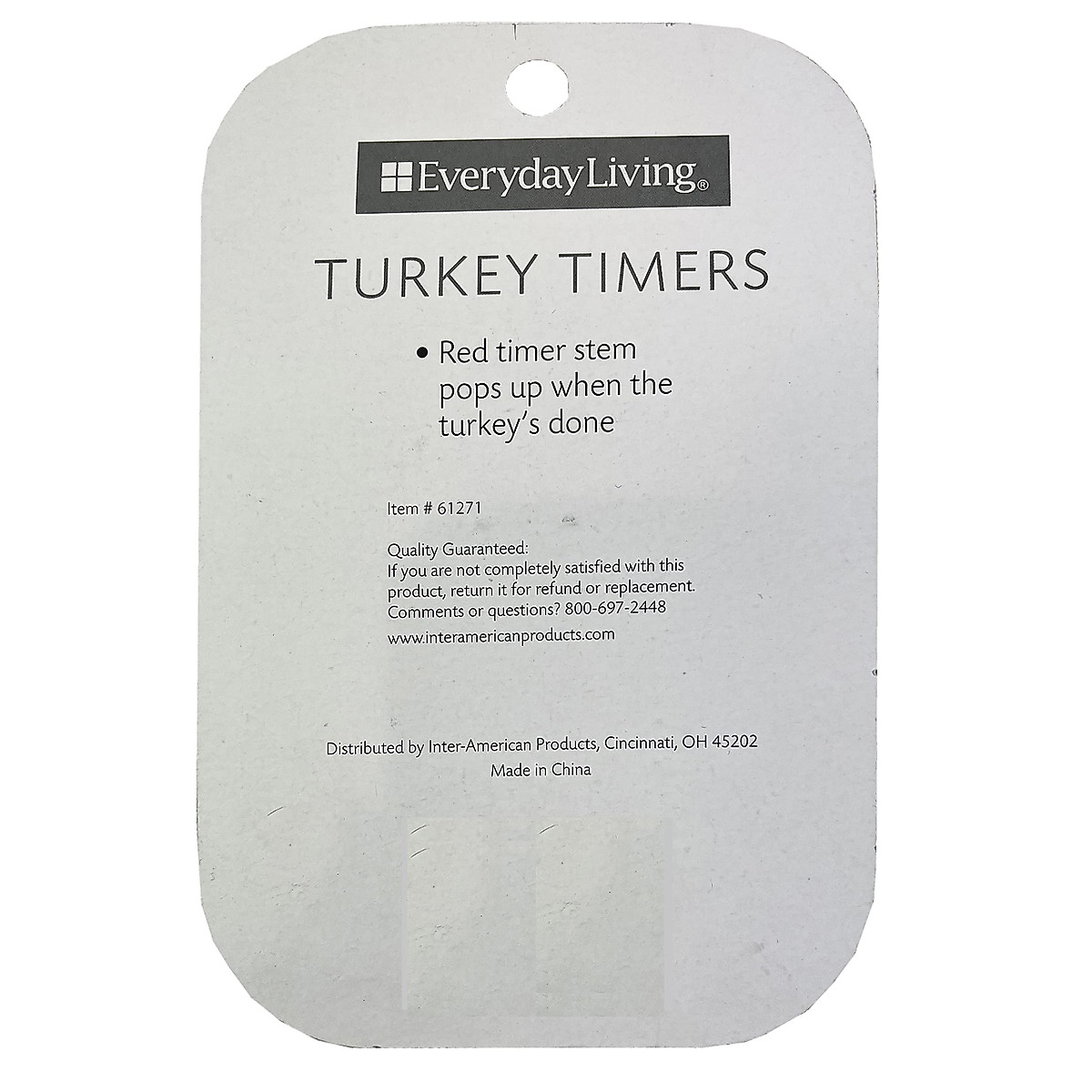 Everyday Living Turkey Timers (2 Timers)