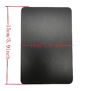 6 Pieces PVC Repair Patch for Inflatable Kayak Boats rafts DIY Repair Patch for Inflatable Toys air Matress (Black)