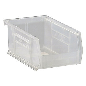 Quantum Storage Systems QUS220CL Storage Bins, Clear, 24 Pack