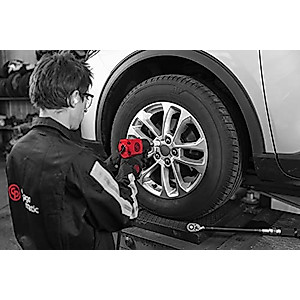 Chicago Pneumatic CP7741 Air Impact Wrench (1/2 Inch), Air Impact Gun Industrial Repair & Assembly Tool, Pistol Handle, Twin Hammer, Max Torque Output 715 ft. lbf/970 Nm, 10000 RPM