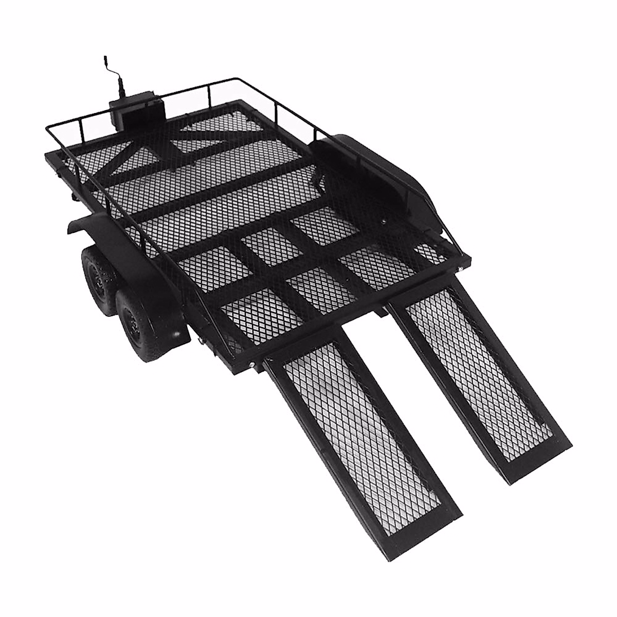 Goolsky Heavy-Duty Trailer Cargo Carrier Metal Kit for 1/10 Traxxas HSP Redcat RC4WD Tamiya Axial SCX10 D90 HPI RC Crawler Car DIY