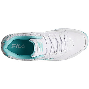 Fila Womens Rifaso Tennis-Pickleball Shoes 8 White/Aruba blule