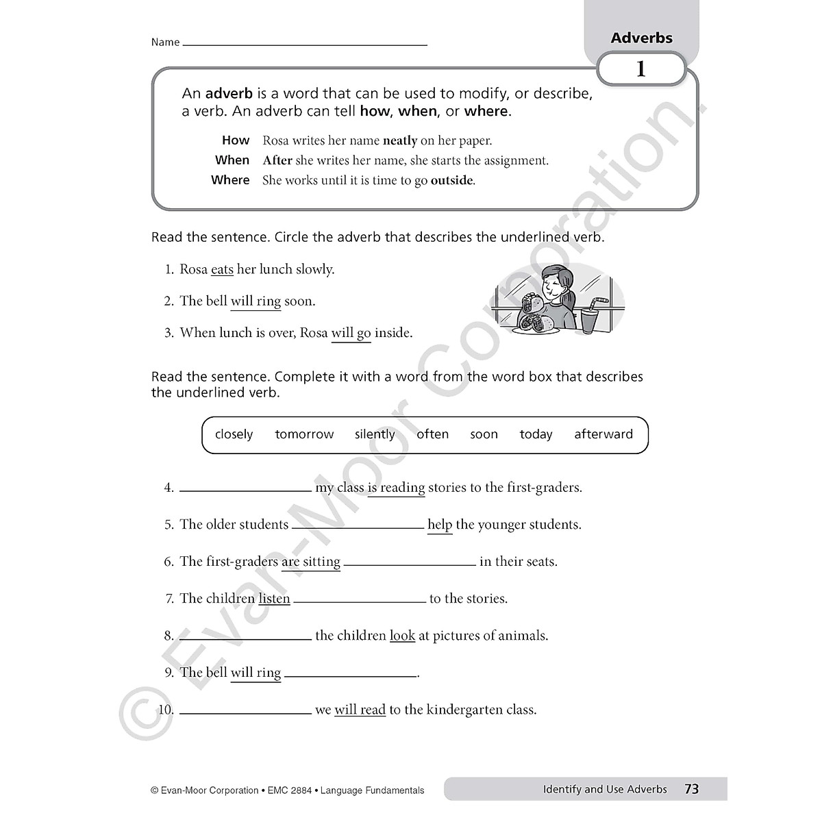 Language Fundamentals, Grade 4