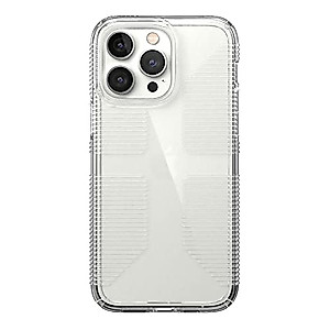 Speck for iPhone 14 Pro Max 6.7 Inch Model Case - Slim Hard Phone Case with Drop Protection, Scratch Resistant & Anti Yellowing Case with No Slip Gemshell Grip