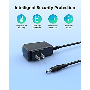 8V Power Cord Fit for Philips HQ840 Power Cord Shaver Norelco Multigroom Series 3000 MG3760 MG3760/50 MG3750 MG3750/50 MG3750/10 MG3750/60 Trimmer Replacement Charger Supply 5Ft