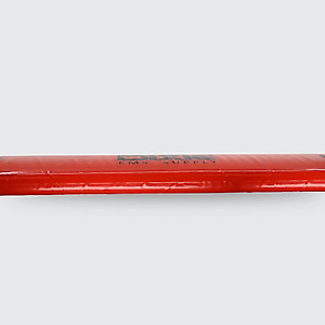 Dixie EMS Padded Wood Splint with Vinyl Casing for Fractured Limbs, Full Arms, Legs, Waterproof Medical Splints for First Aid, Sports and Emergency Support, Orange - 36 Inch