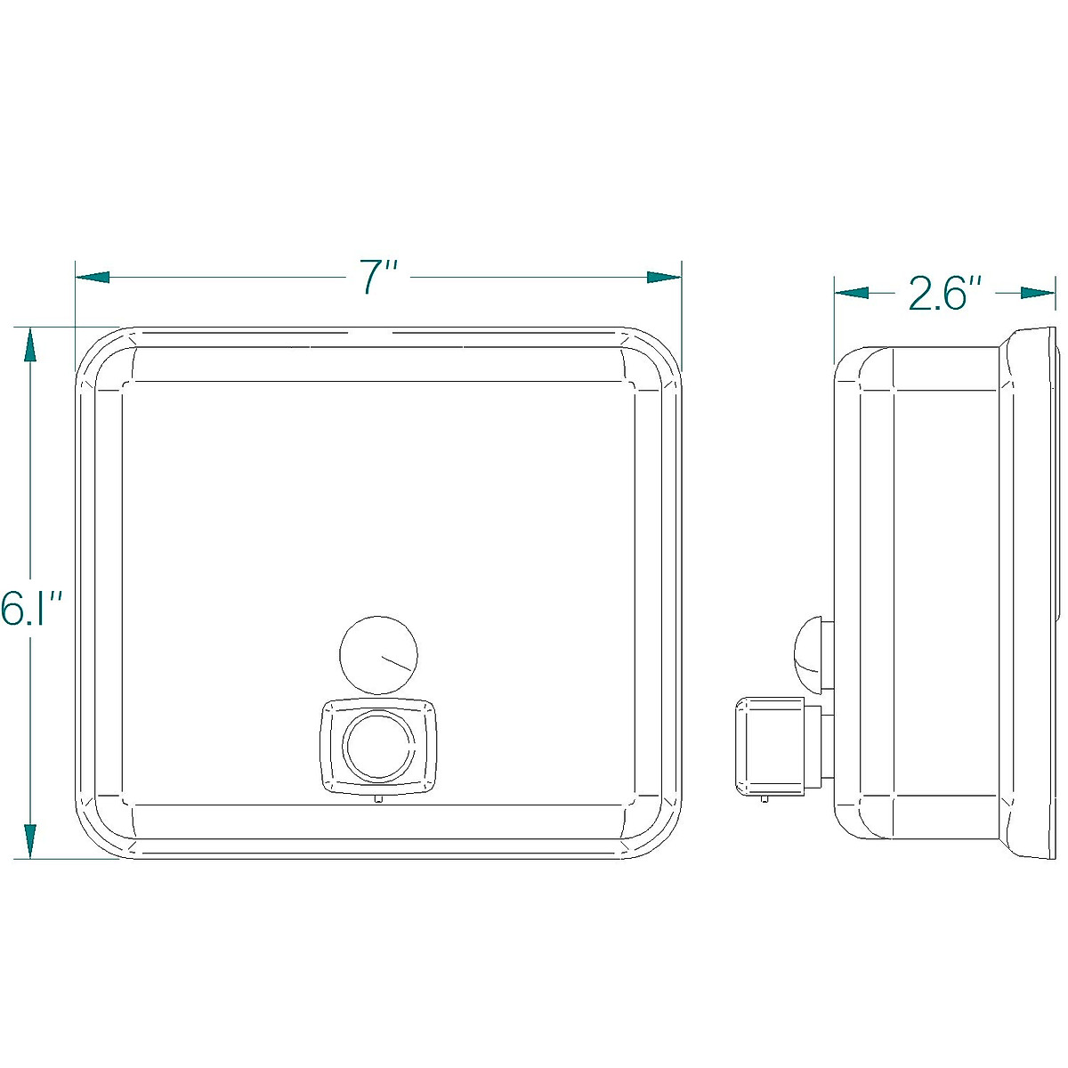 SUNERA Commercial Liquid Soap Dispenser Wall Mount Hand Soap Dispenser 1000ml liquid soap lotion Dispesner for Bathroom Kitchen Refillable 304 Stainless Steel Brush