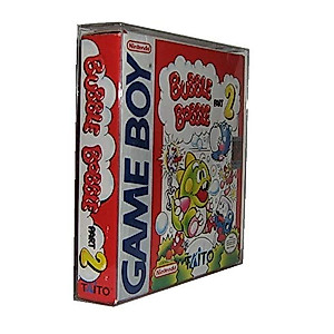 10 Box Protectors clear plastic sleeve CIB Game for Gameboy Virtual Boy