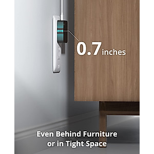 Nekmit Dual Port USB C Wall Charger, 40W PD Fast Charging USB C Wall Plug Adapter, Flat Thin Slim Charger Block for iPhone 14/14 Pro/14 Pro Max, Galaxy, MacBook Air, iPad, AirPods and More