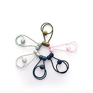 4 Piece，Curtain Straps，Magnetic Curtain Tiebacks Holdbacks, Modern Curtain Tieback Clips, Curtain Rope Holder Tie Backs, Decorative Hold Backs for Home Office Decoration-Orange||Length: 66cm