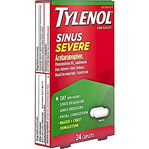 TYLENOL SINUS SEVERE CAPS 24