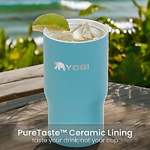 YOGI Voyager One All-In-One Tumbler Can Bottle Cooler 12 oz Blue