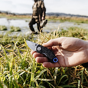 Kershaw Aftereffect Folding Pocket Knife, 1.7-Inch Blade with Manual Opening, Inset Liner Lock (1180), Black