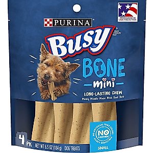 Purina Busy Bones Dog Treats Beef 6.5 Oz