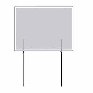 VictoryStore Realtor Yard Signs: Apartment for Rent Sign - Set of 2-18 inches x 24 inches - Two Sided - Great for Renting Apartment Includes 4 Stakes