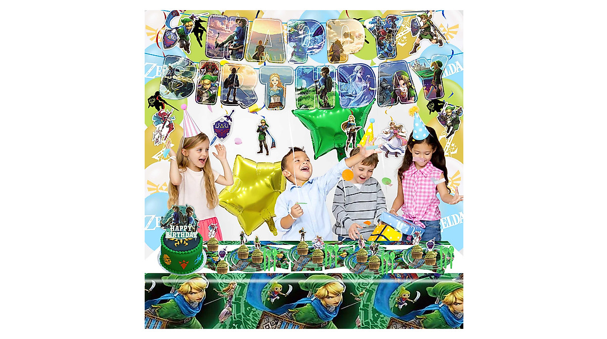 Legend Birthday Party Decorations, Legend Party Supplies Set Include ...