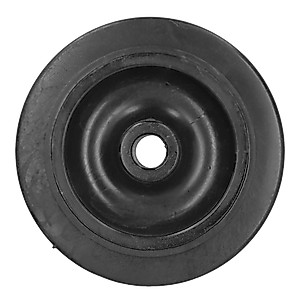 Mute Wheels For Gasoline Engine Generator Rubber Wheel Replacement Parts 5kw-6.5kw 2Pcs