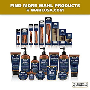 Wahl After Shave with Essential Oils for Soothing, Calming, & Balancing Sensitive Skin - Manuka Oil, Meadowfoam Seed Oil, Clove Oil, & Moringa Oil (6 Oz) - Model 805610A