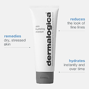Dermalogica Skin Hydrating Masque Moisturizing Face Mask with Hyaluronic Acid - Minimizes Fine Lines and Restores Suppleness Through Increased Hydration, 2.5 Fl Oz