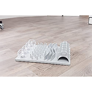 TRIXIE Cat Activity Fun Board, Strategy Game for Mental Stimulation, Interactive Play for Cats, Treat Dispenser, Cat Toy