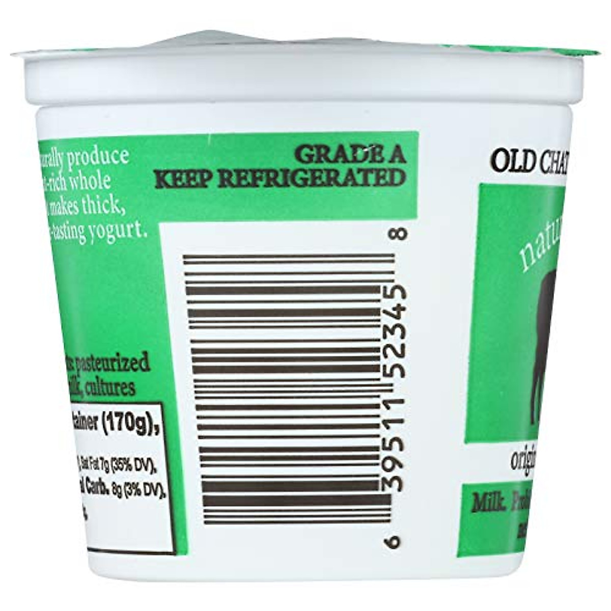 Old Chatham Sheepherding Company Sheep'S Milk Yogurt, Plain, 6 oz