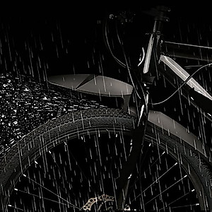 Rayblow Bike Mudguard Bicycle Fender Universal Full Cover Thicken Widen Bicycle Fender Set E-Bike Fender Mountain Bike Adjustable Quick Release MTB Mountain Road Bike Riding Cycling