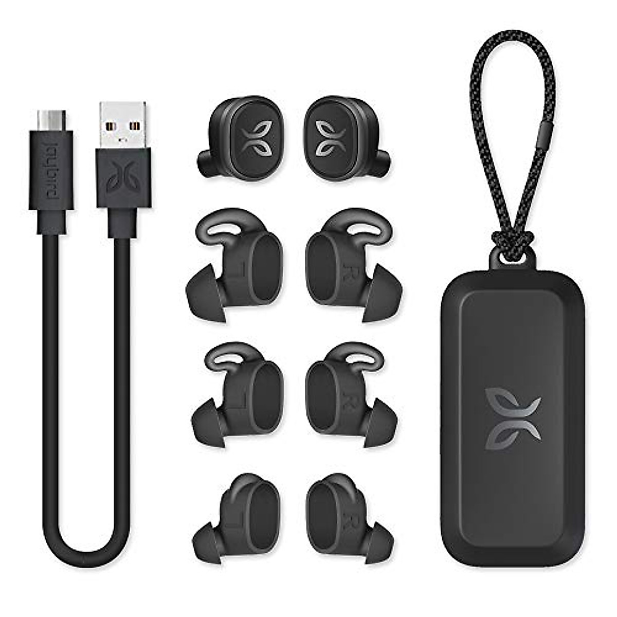 Jaybird Vista True Wireless Bluetooth Sport Waterproof Earbud Premium Headphones - Black