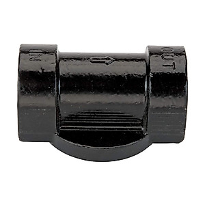 GPI Cast Iron Adapter, 1 inch NPT, For 18 GPM (67 L/min), 1-12 UNF (GPI Genuine Accessory 906004-88)