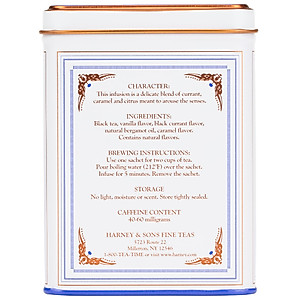 Harney & Sons Paris, Black Tea, 20 Sachets