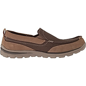 Skechers Men's Superior Milford Loafer, Light Brown, 12 M US