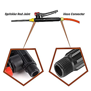 Duokon Pump Action Pressure Sprayer, 1Pc Trigger Sprayer Handle Parts for Garden Agriculture Forestry Home Manage