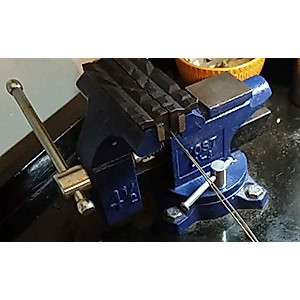 DEF 4" Vise Jaws Pads with magnetic, Soft Vice Jaws Cover, Multi-Purpose Protector for Any Metal Bench Vice, Set of 2, inch, Black