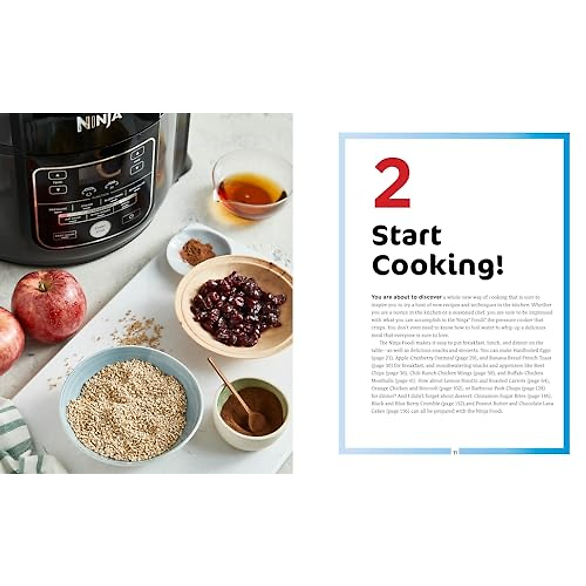 The Official Ninja Foodi: The Pressure Cooker that Crisps: Complete Cookbook for Beginners: Your Expert Guide to Pressure Cook, Air Fry, Dehydrate, and More (Ninja Cookbooks)