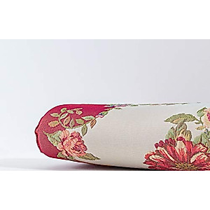 VISCO LOVE Memory Foam Area Rug & Runners (Prayer Rug) (RED-Patterned)