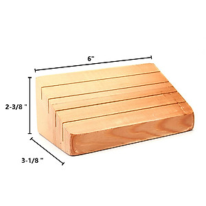 Tebery Wooden Playing Card Holder | Rack | Organizer Tray Racks Organizer for Kids Seniors Adults (Set of 2)