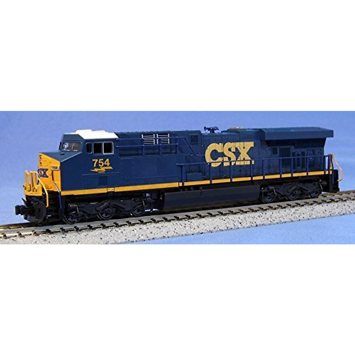 Kato 106-0021 N ES44AC Freight Train Set, CSX/Dark Future