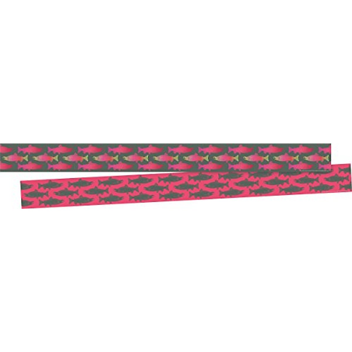 Barker Creek Double-Sided Border Set of 4, Sea & Sky, Multi-Design, 35' Each of 4 Designs, Otters, Eagles, Salmon, Whales, Total of 140' of Double-Sided Border in Set (3865)