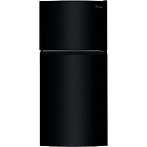 Frigidaire FFHT1425VB 28 Top Freezer Refrigerator with 13.9 cu. ft. Capacity EvenTemp Cooling System Humidity Controlled Crisper Drawer Auto Close Doors Energy Star ADA Compliant in Black