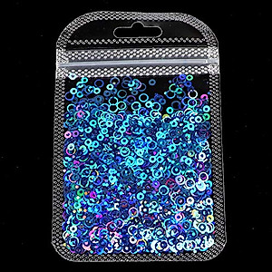 Holographic Chunky Glitter 10 Colors Craft Glitter Resin Glitter for Nail Body Eye Face Crafts