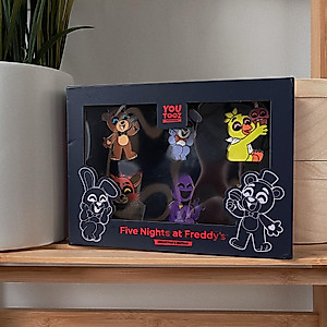 Youtooz Five Nights At Freddy's Pin Set, Collectors Box Includes 6 Pins By Youtooz FNAF Collection
