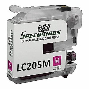 Speedy Inks Compatible Ink Cartridge Replacement for Brother LC205M Super High Yield (Magenta)