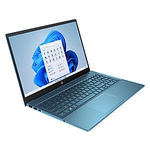 HP Pavilion 15 2022 Business Laptop 15.6" FHD IPS Touchscreen 4-Core Intel i7-1195G7 16GB DDR4 2TB SSD Intel Iris Xe Graphics Wi-Fi 6 Backlit Keyboard Fingerprint Windows 11 Home w/ONT 32GB USB