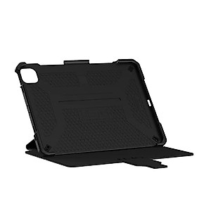 UAG Designed for iPad Pro 11" (4th Gen 2022, 3rd Gen 2021) Case Metropolis Rugged Heavy Duty Protective Cover Multi-Angle Viewing Folio Stand with Pencil Holder, Black by URBAN ARMOR GEAR