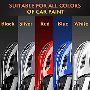 Advanced 10H Ceramic Coating for Cars, High Gloss Ceramic Coating with Applicator, Easy-to-Use Scratch Resistant Nano Graphene Ceramic Coating Kit, 3 Years Hydrophobic Paint Protection (30ml)