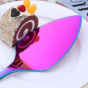 Wedding Cake Server Set, 304 Stainless Steel Spatula Baking Tool Cake Shovel Butter Knives For Pie/Pizza/Cheese